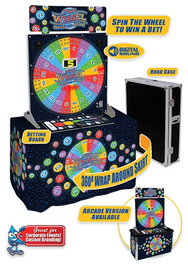 Digital Wheel of Fortune Hire | Spin the Wheel Game for Events