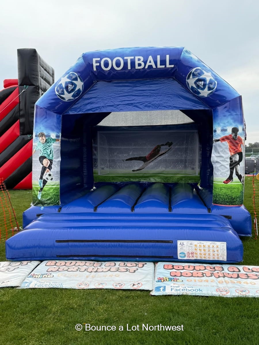 Football Theme Bouncy Castle - Bouncy Castle Hire wigan in Wigan, Leigh ...
