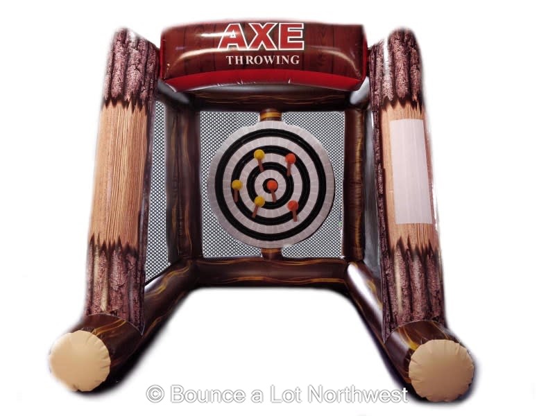 Inflatable Axe Throwing - Bouncy Castle Hire wigan in Wigan, Leigh ...