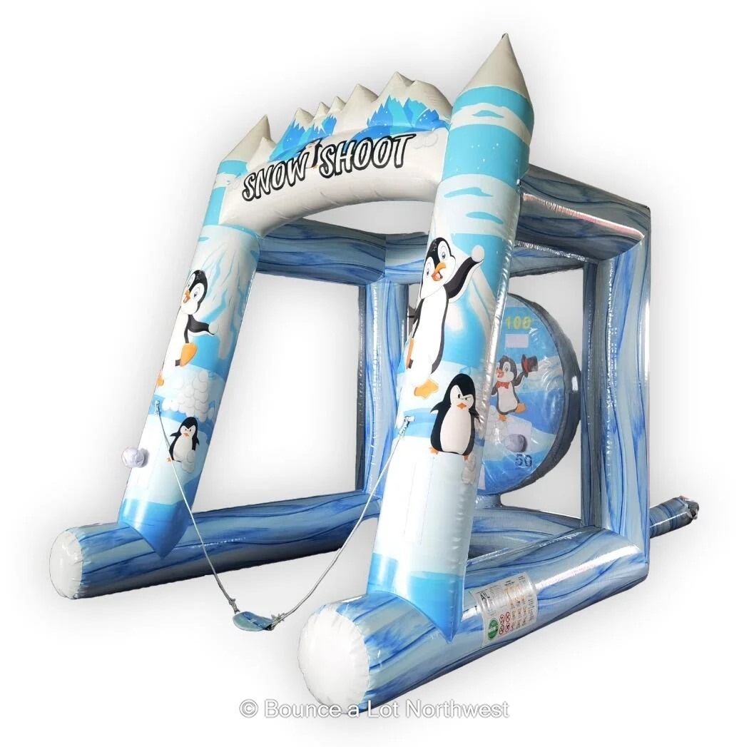 Inflatable Snow Shoot Target Game - Bouncy Castle Hire wigan in Wigan ...